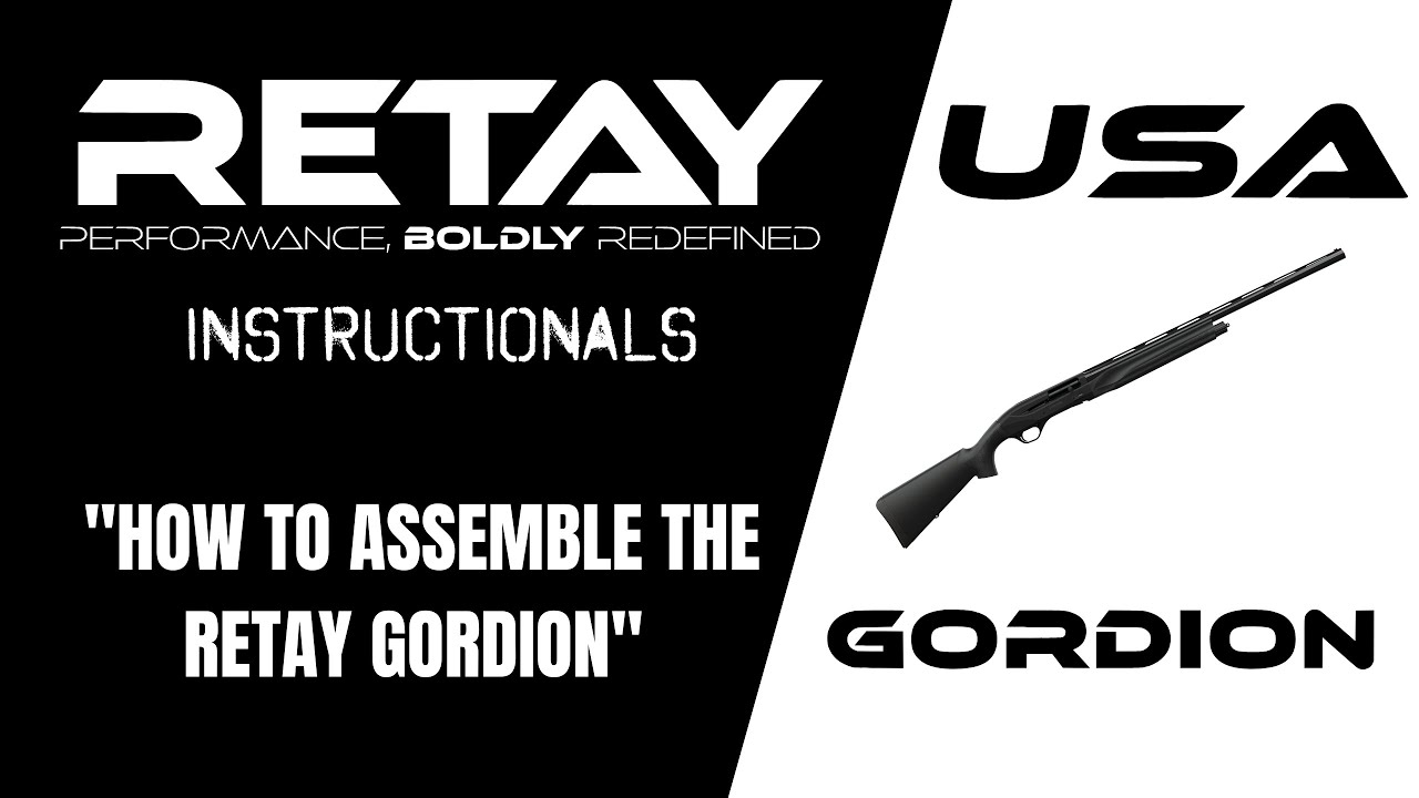 Retay Instructional- How to assemble your Retay Gordion. - YouTube