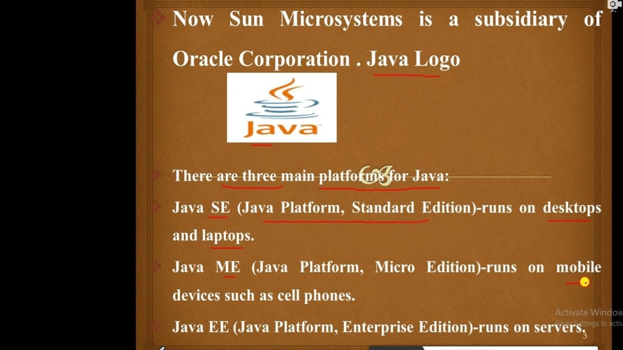 Introduction To Java Programming Tutorial In Amharic በአማርኛ Youtube