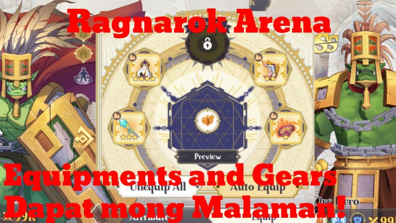 Ragnarok Arena / Tips & Tricks About Equipment (Weapon & Gears) / Rozki ...