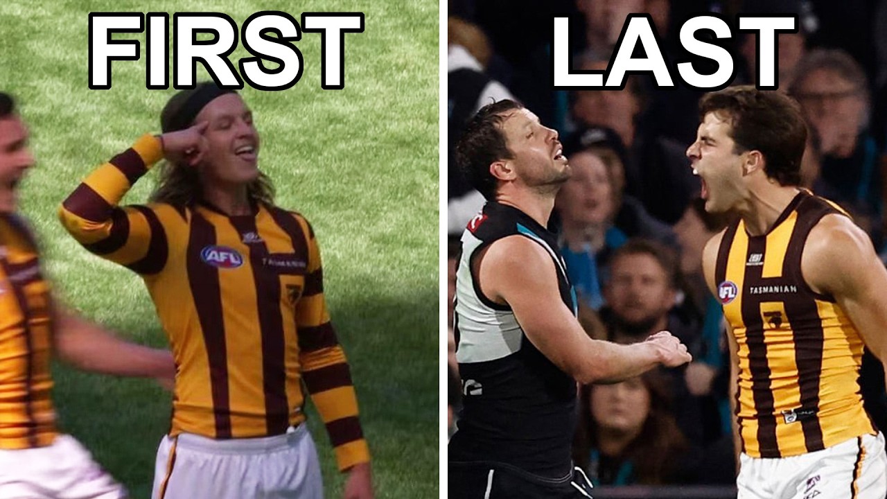 AFL Teams First Goal v Last Goal of the 2024 Season - YouTube