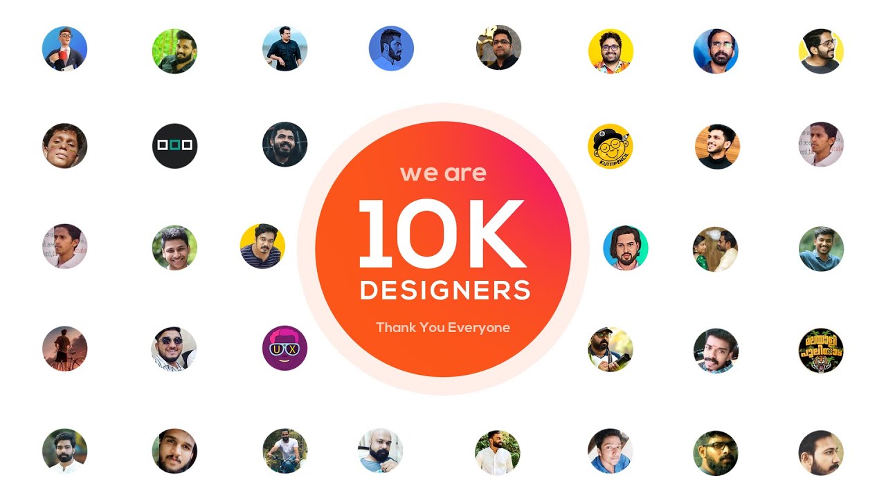 We are now 10 K Designers Family | | UXUIMANIA is now 10 K members ...