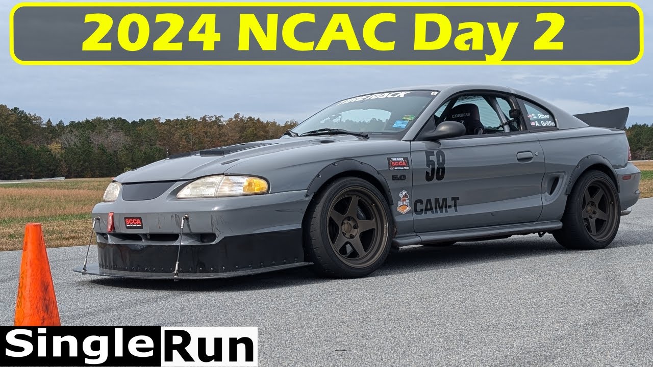 2024 NC Autocross Championship Day 2 - Single Run - CAM-T SN95 Mustang ...