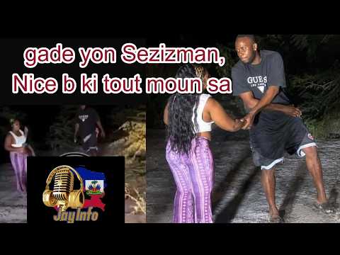 video Nice B nan lari Kap mete Manchet sou fanm parey li