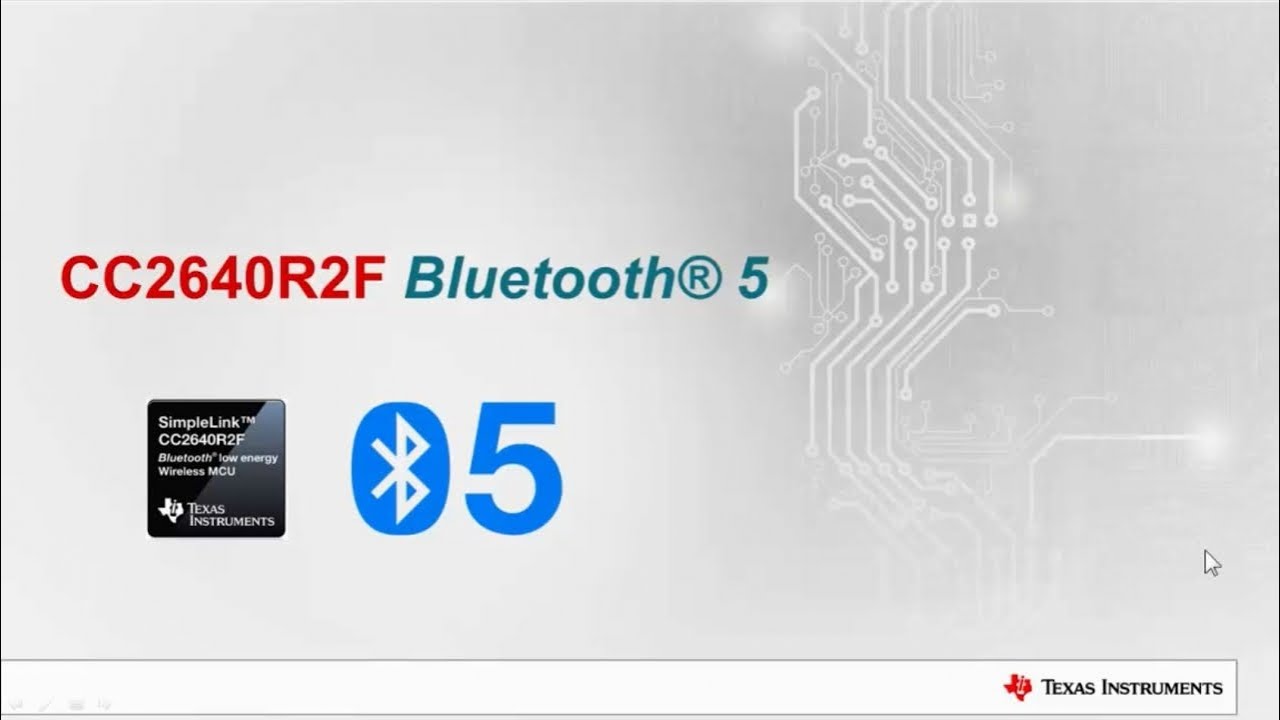 Getting Started with Bluetooth 5 on the SimpleLink CC2640R2 LaunchPad ...