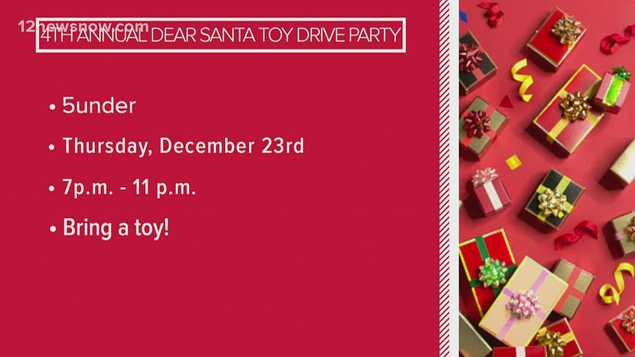 5 Under to host 4th Annual Dear Santa Toy Drive - YouTube