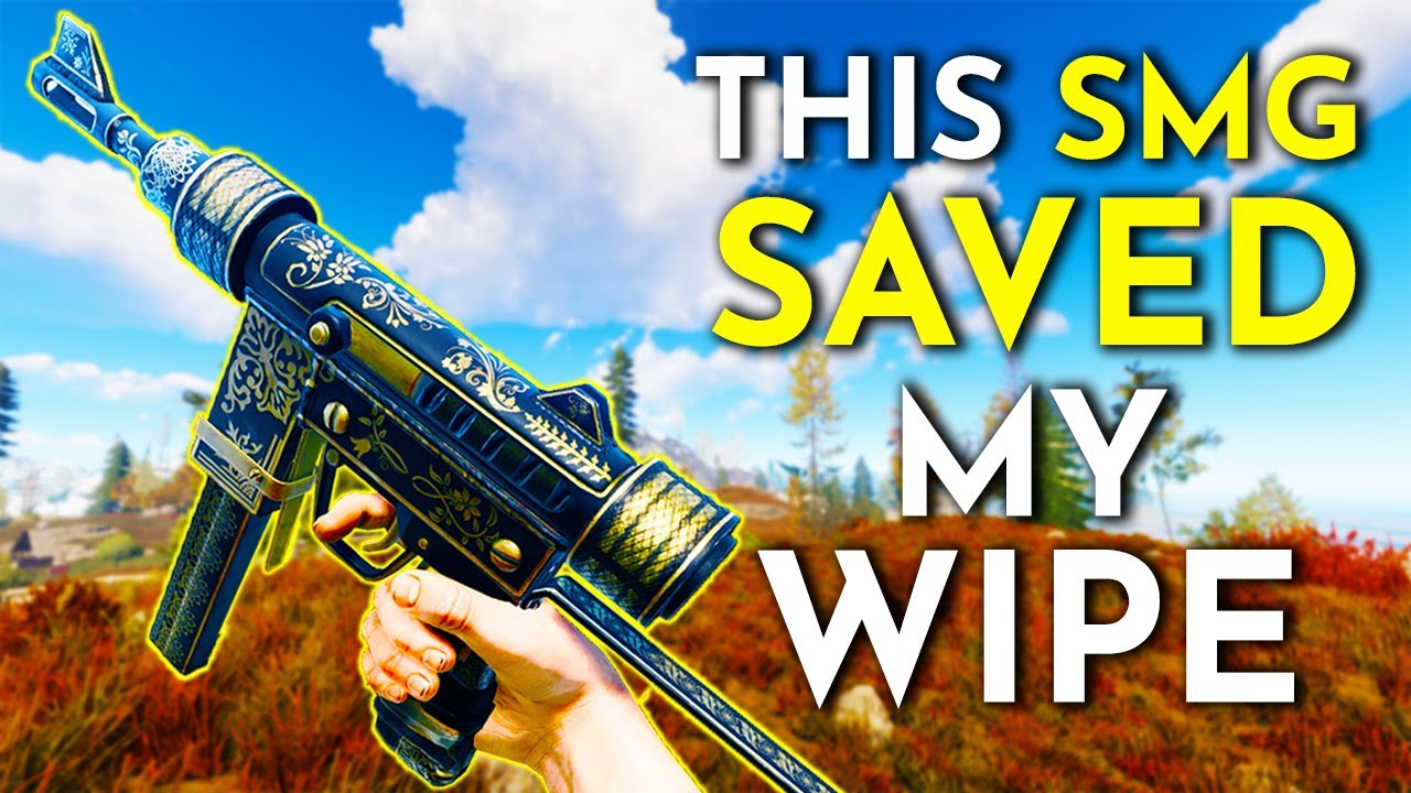 How This CUSTOM SMG PLAY SAVED MY WIPE - A Rust Survival Story - YouTube
