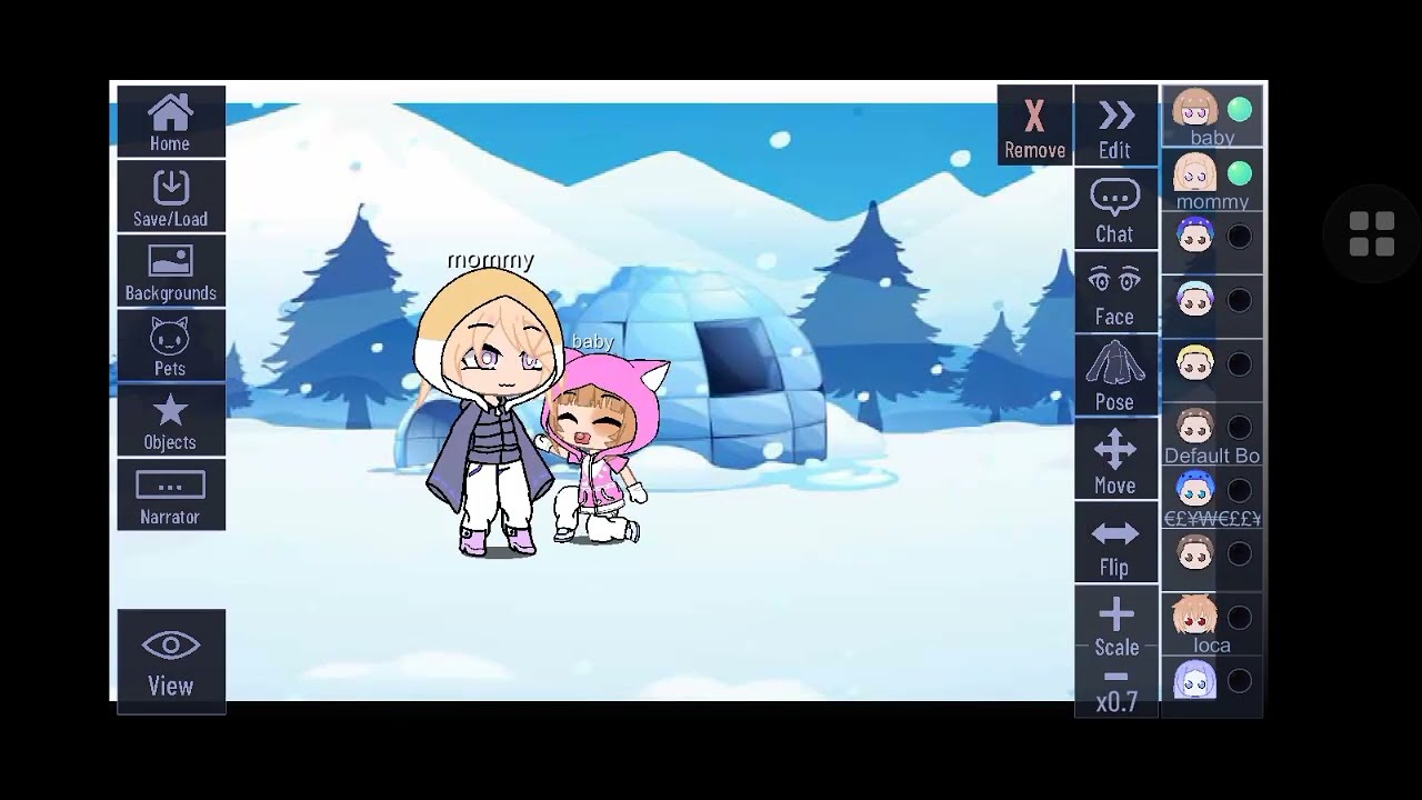 GACHA MOM TAKES CARE OF GACHA DAUGHTER - YouTube
