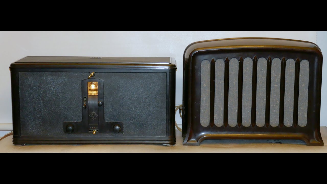 Telefunken 40W spez. mit Arcophon (1930) - YouTube