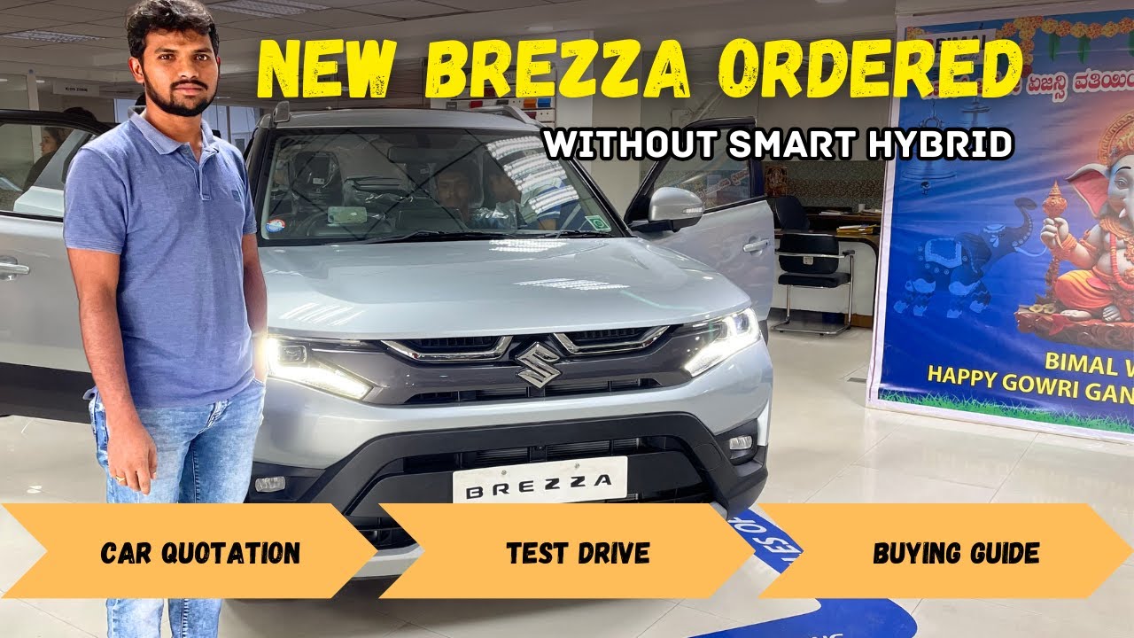 New Brezza | Test Drive | Quotation | Buying guide | Prashvi Vlogs ...
