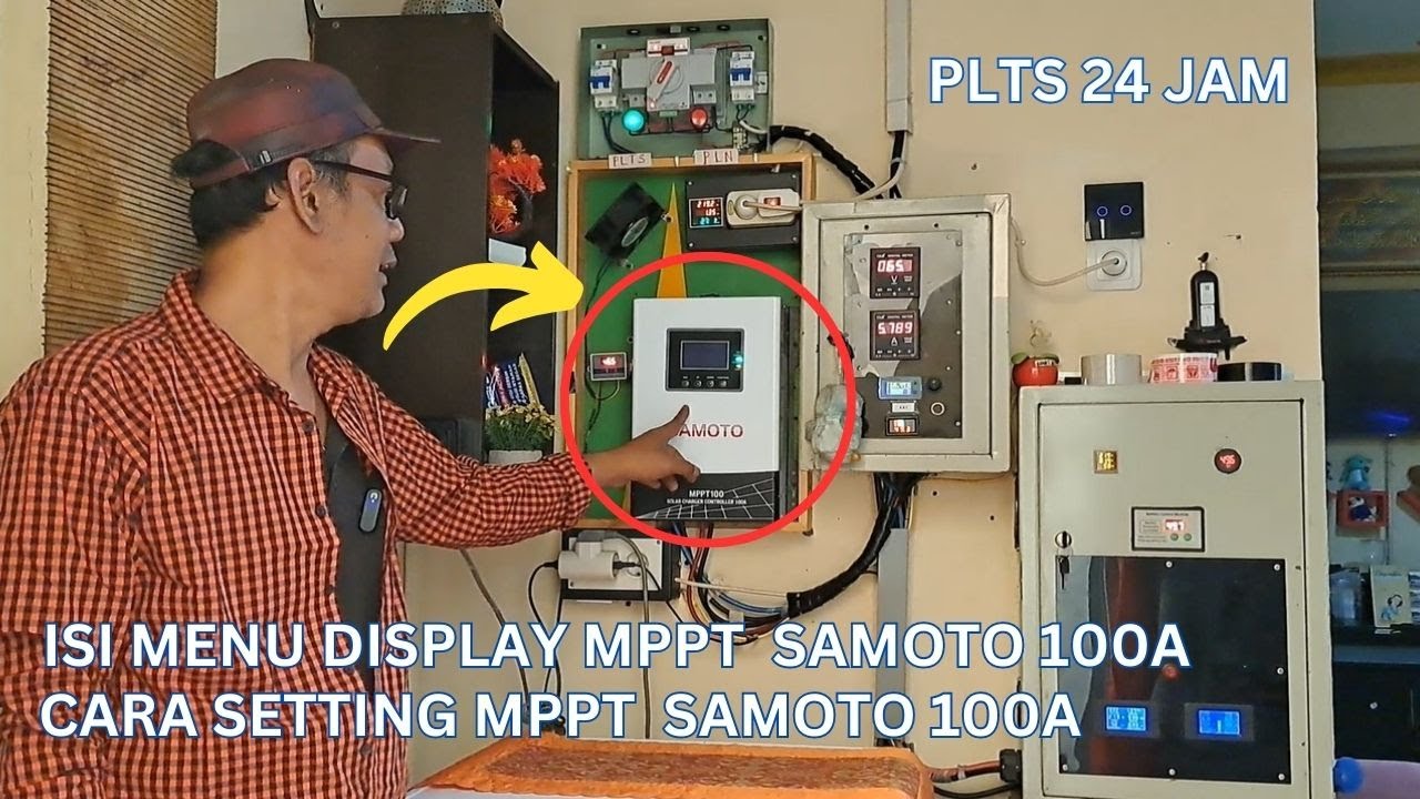 ISI MENU DISPLAY KOMPLIT BANGET ‼️|| NEW MPPT SOLAR CHARGER CONTROLER ...