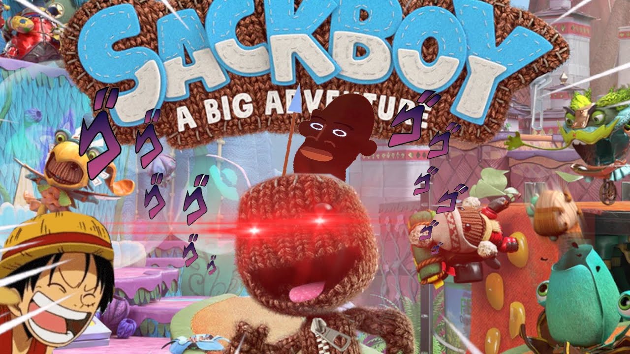WE GO ON A BIZZARE ADVENTURE |Sackboy: A Big Adventure Gameplay|FUNNY ...