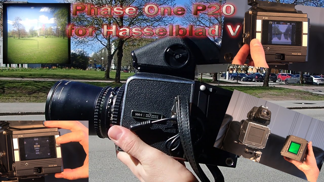 Phase One P20 on Hasselblad V - YouTube