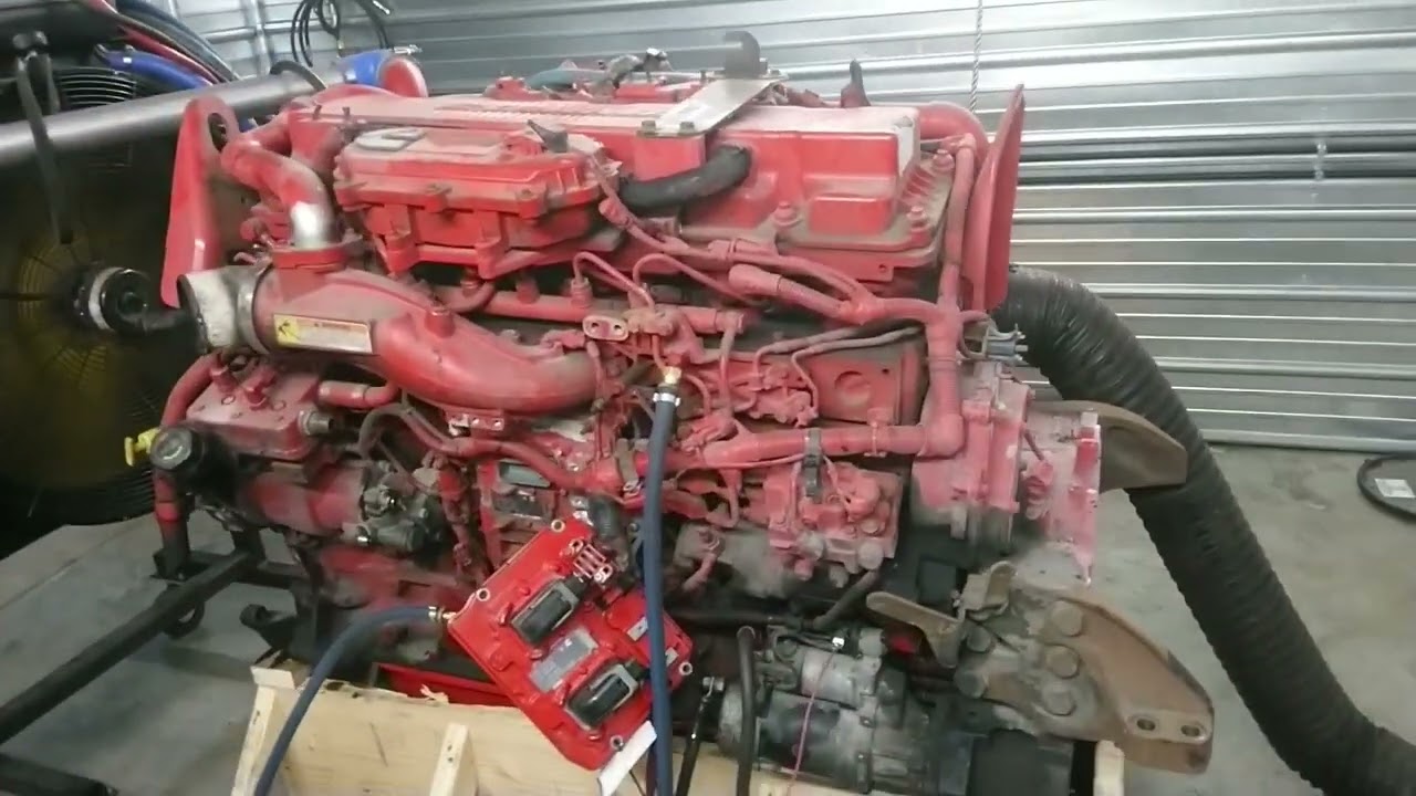 Used 2016 Cummins ISX12 Engine Test Run 500-17790 - YouTube