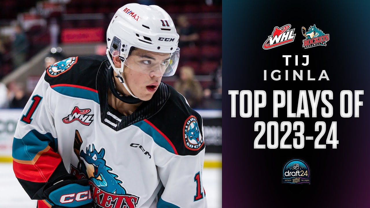 2024 NHL Draft Highlight Reel – Tij Iginla - YouTube