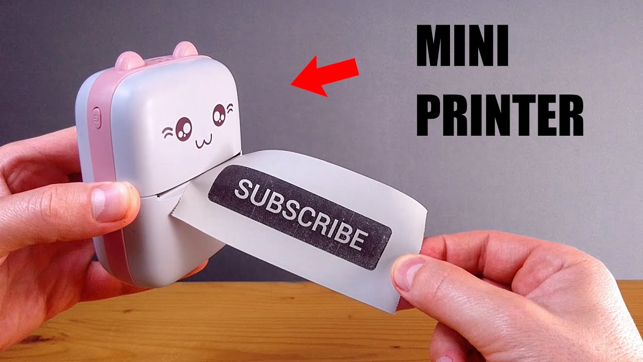 This Mini Thermal Printer is a Portable Label Maker for Small Business ...