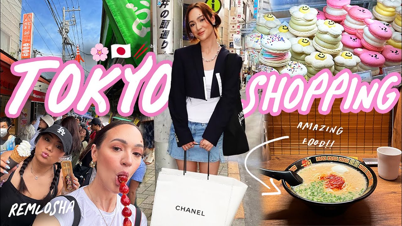 Alisha Goes Shopping in Tokyo + Eating at the Tsukiji Fish Market ...