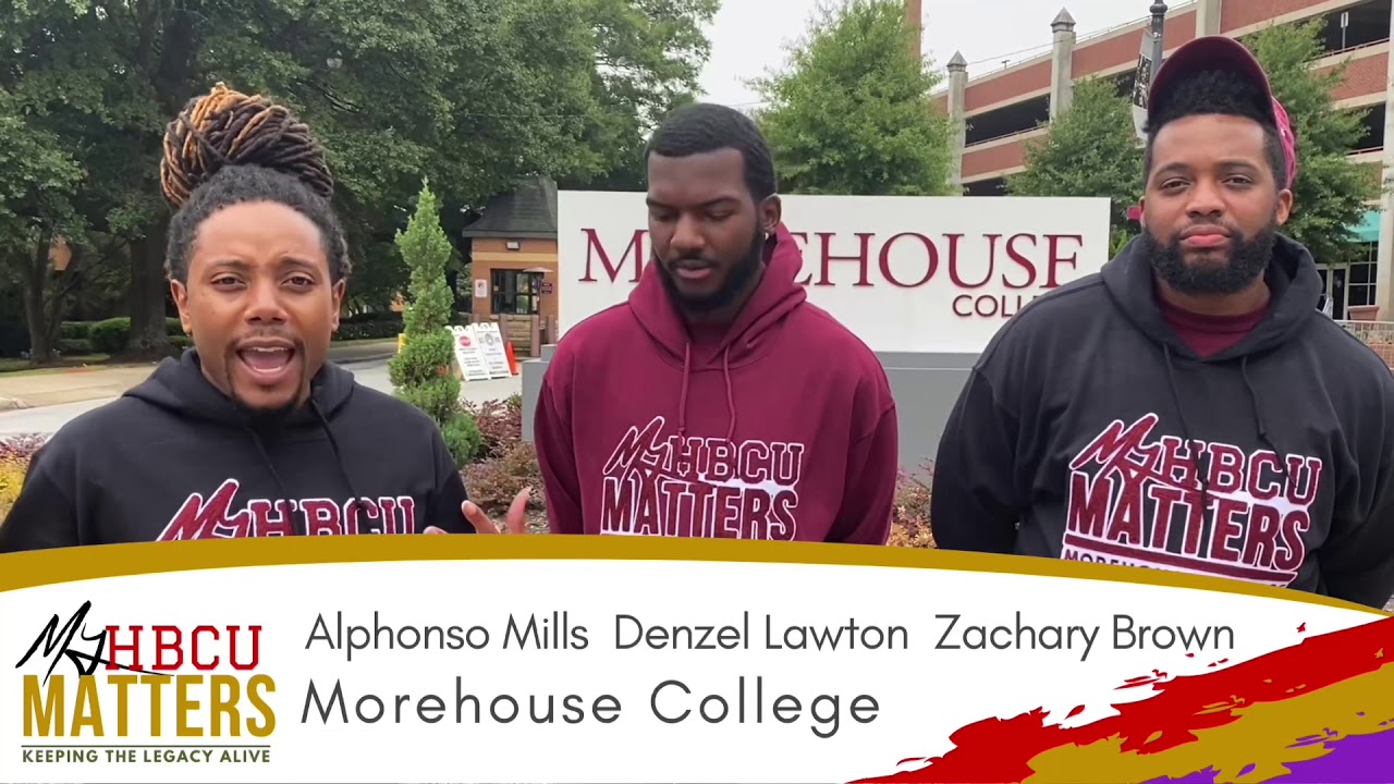 Alphonso Mills | Denzel Lawton | Zachary Brown- My HBCU Matters ...