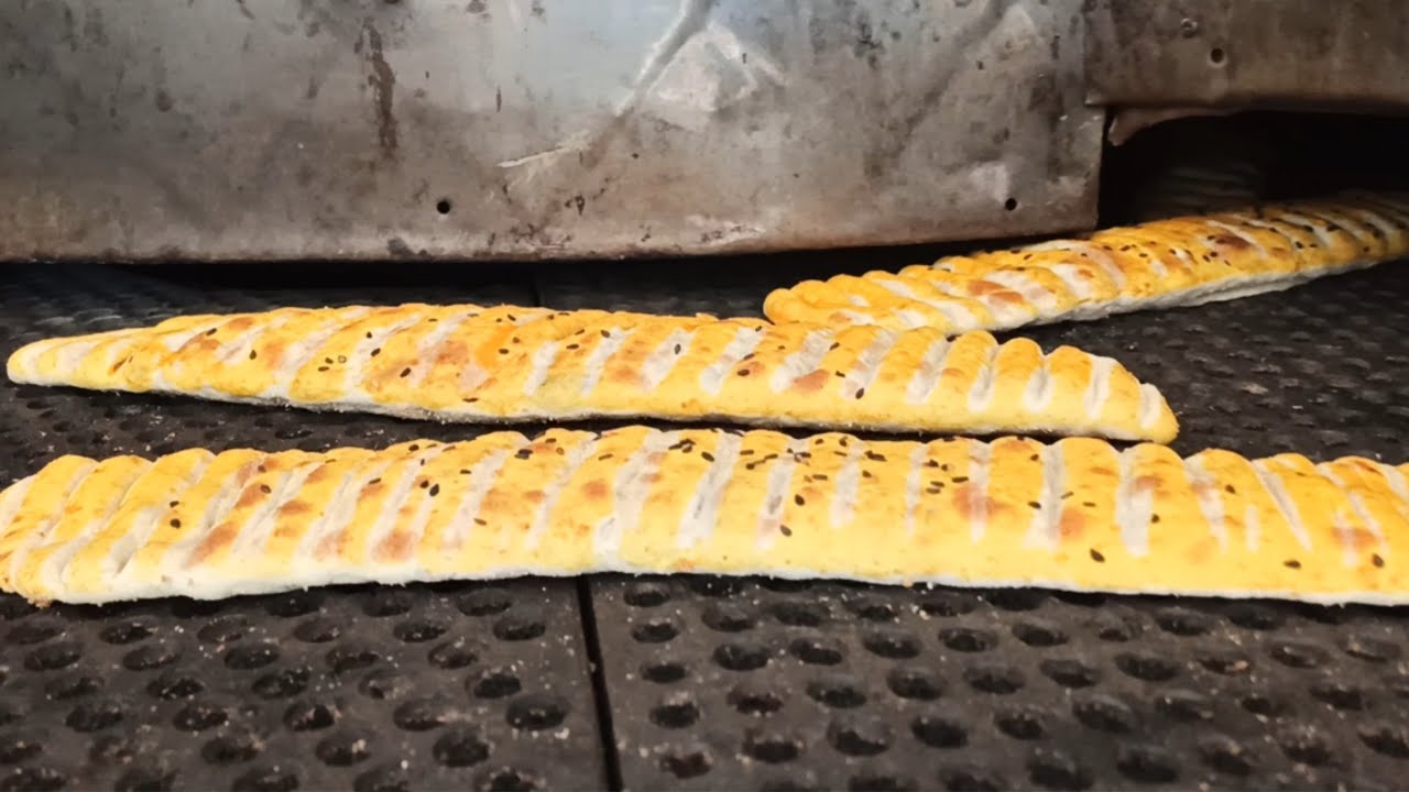 Iranian date bread|How to make date bread and cook delicious date bread - YouTube