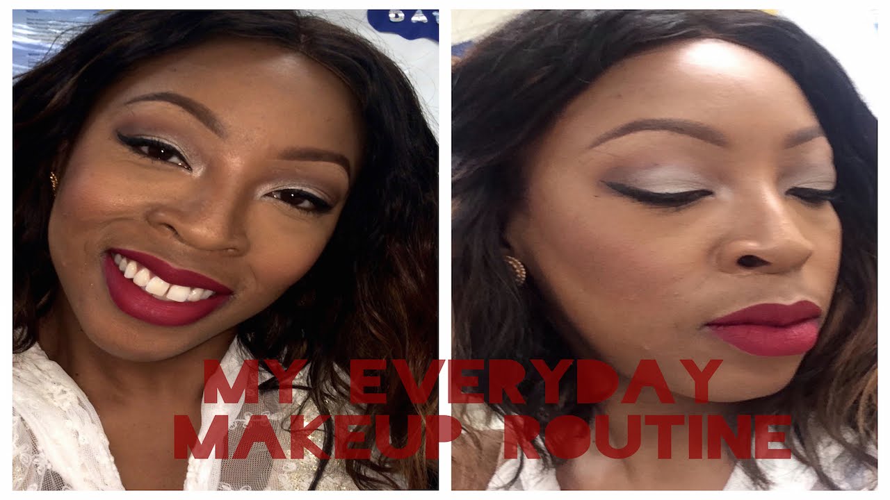 Everyday Full Face Makeup Routine Fall 2015 - YouTube