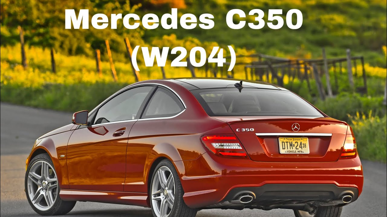 Mercedes C350 Exhaust Sound Compilation 3.5L V6 (W204) - YouTube