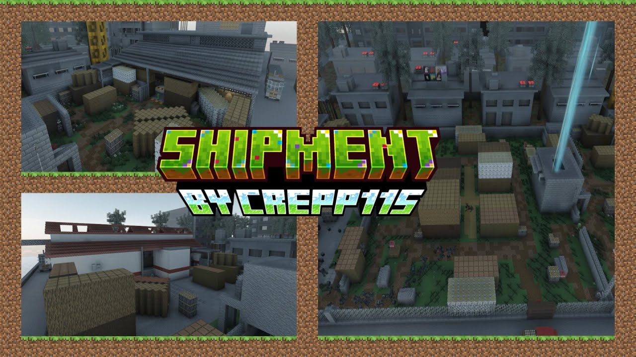 SHIPMENT DE CREPP115 EN VERSION MINECRAFT - YouTube