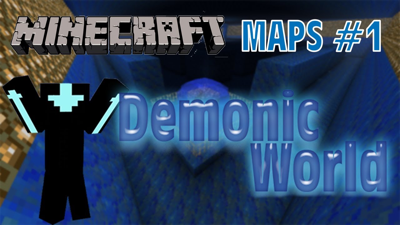 Minecraft Maps 01 - Demonic World Maze - YouTube