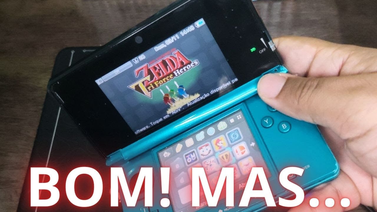 NINTENDO 3DS OLD em 1 SEMANA me SURPREENDEU! - YouTube