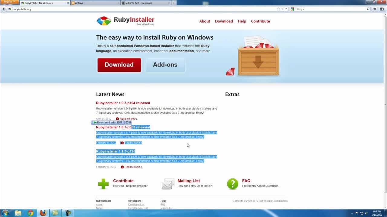 Ruby Tutorial for Beginners - YouTube