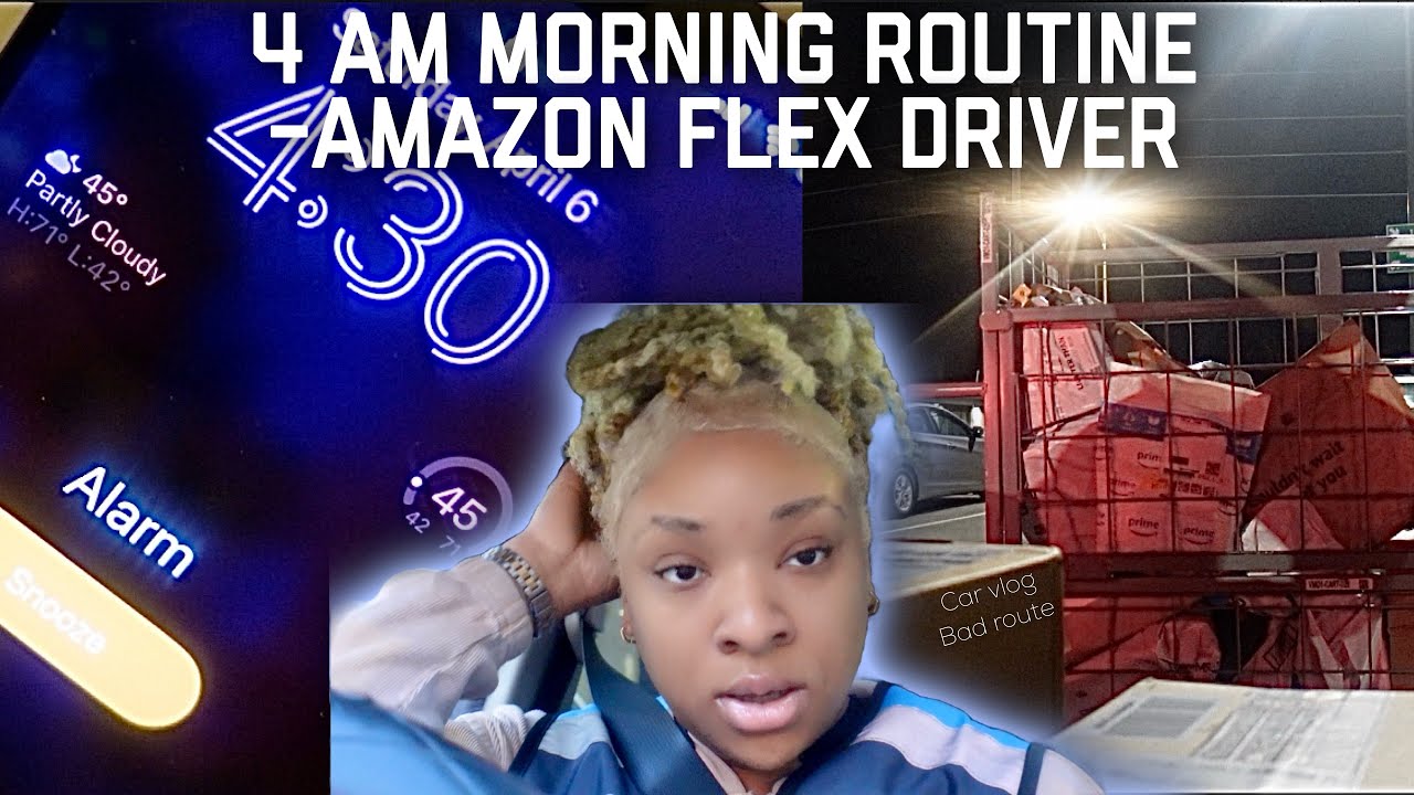 Amazon Flex Delivery Vlog | Mostly Apartments! 😩 | Amazon tried me 😡| 4am work shift 2024 - YouTube