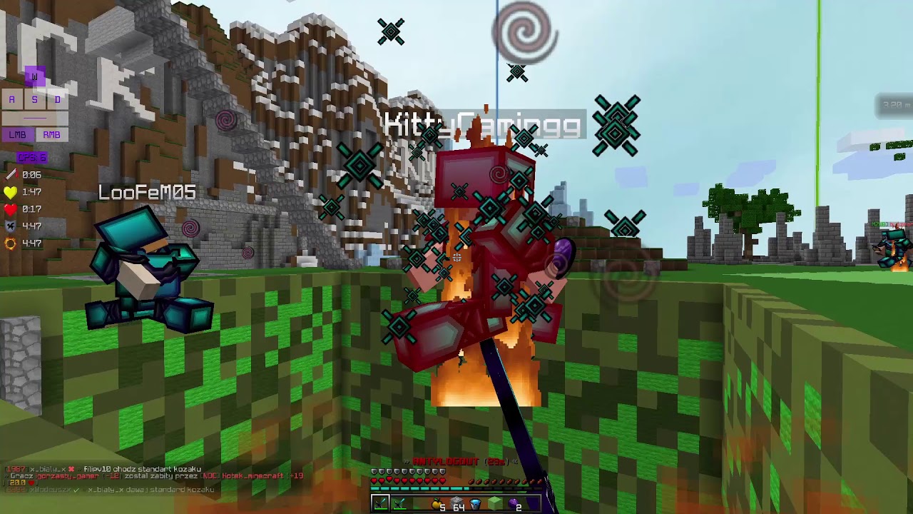 MINECRAFT SLOW MOTION PVP - YouTube