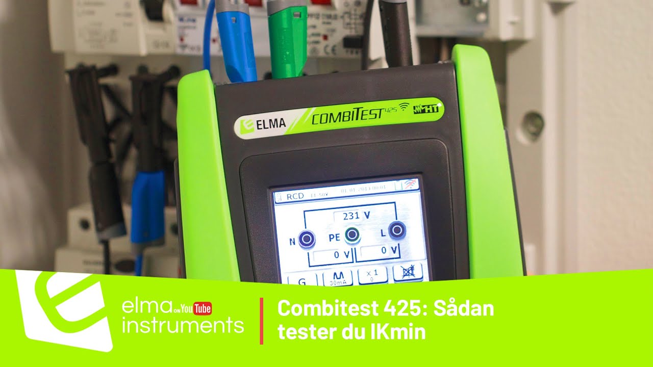 Ik min. test med Elma Combitest 425/Macrotest G3 - YouTube