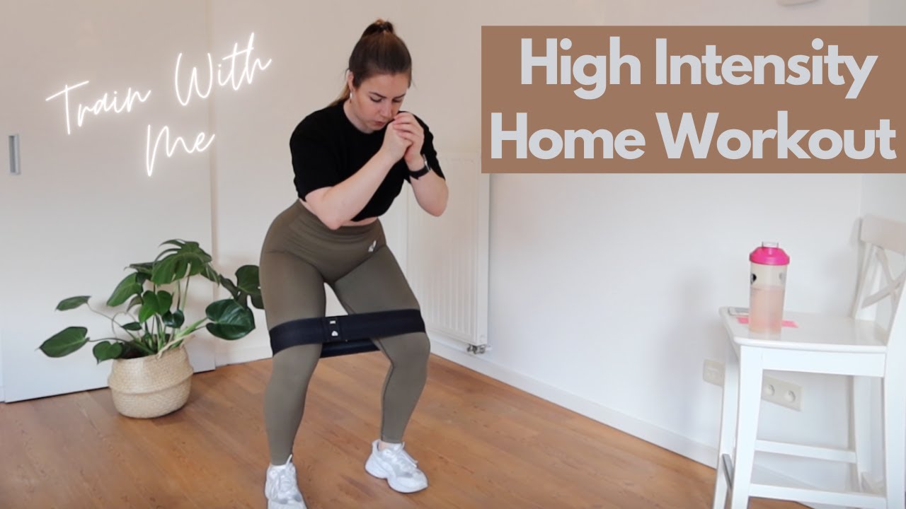 Follow Along High Intensity Home Workout - Let's Get Sweaty! - YouTube