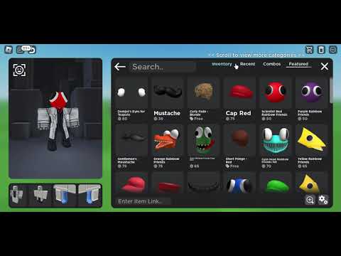 How to make a red rainbow friends skin - YouTube