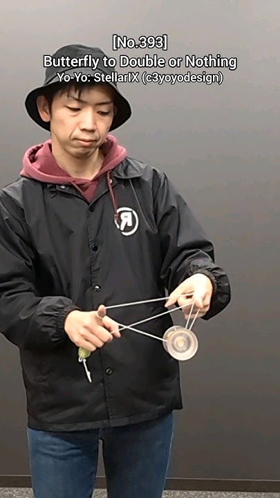 [No.393]🪀Today's Yo-Yo Trick & Tutorial: Butterfly to Double or Nothing #yoyo #yoyotricks #ヨーヨー ...