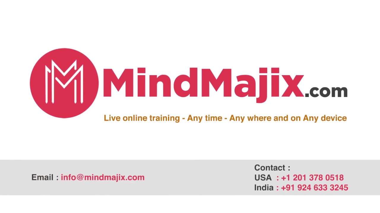 Mindmajix Online Training - Online certification training - YouTube