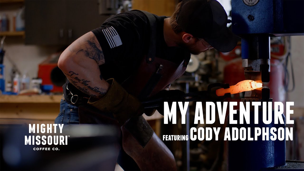 Cody Adolphson of Little Wolf Iron Works | My Adventure - YouTube
