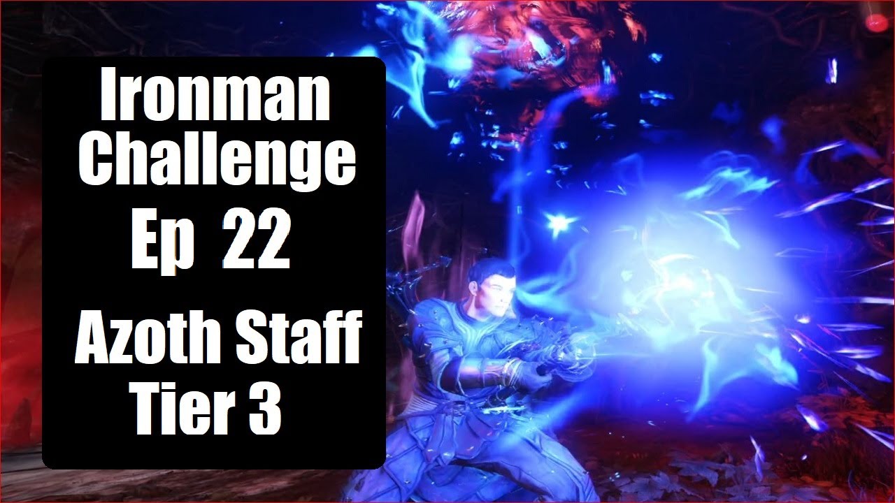 New World Ironman Challenge Ep 22: Unlocking The Azoth Staff Tier 3 ...