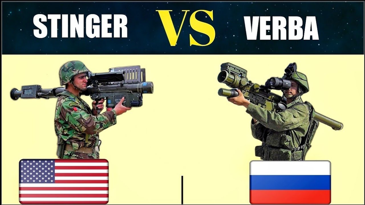 FIM 92 Stinger Missile VS Verba Air Defense System | MANPADS - YouTube