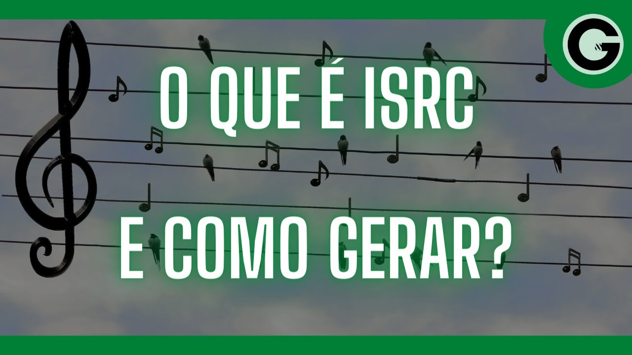 🎵📀O QUE É ISRC E COMO GERAR? - YouTube