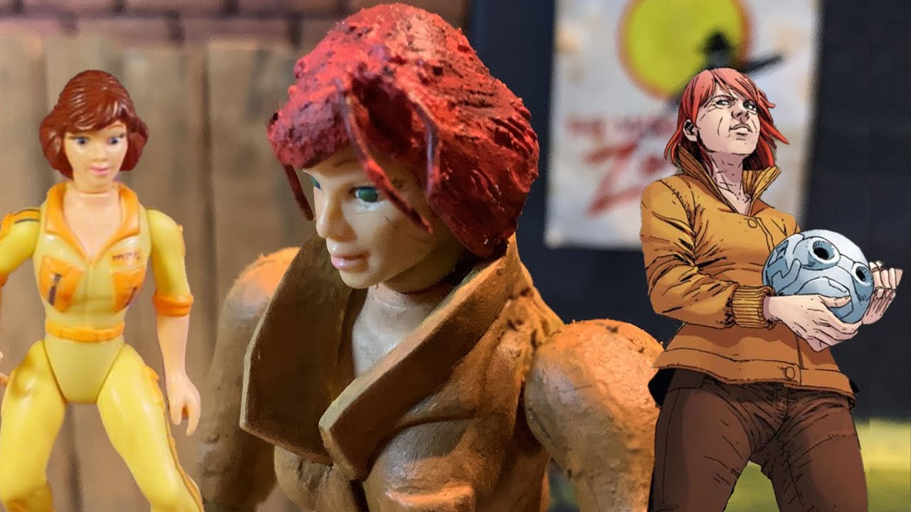 April from The Last Ronin - TMNT Custom Action Figure - YouTube