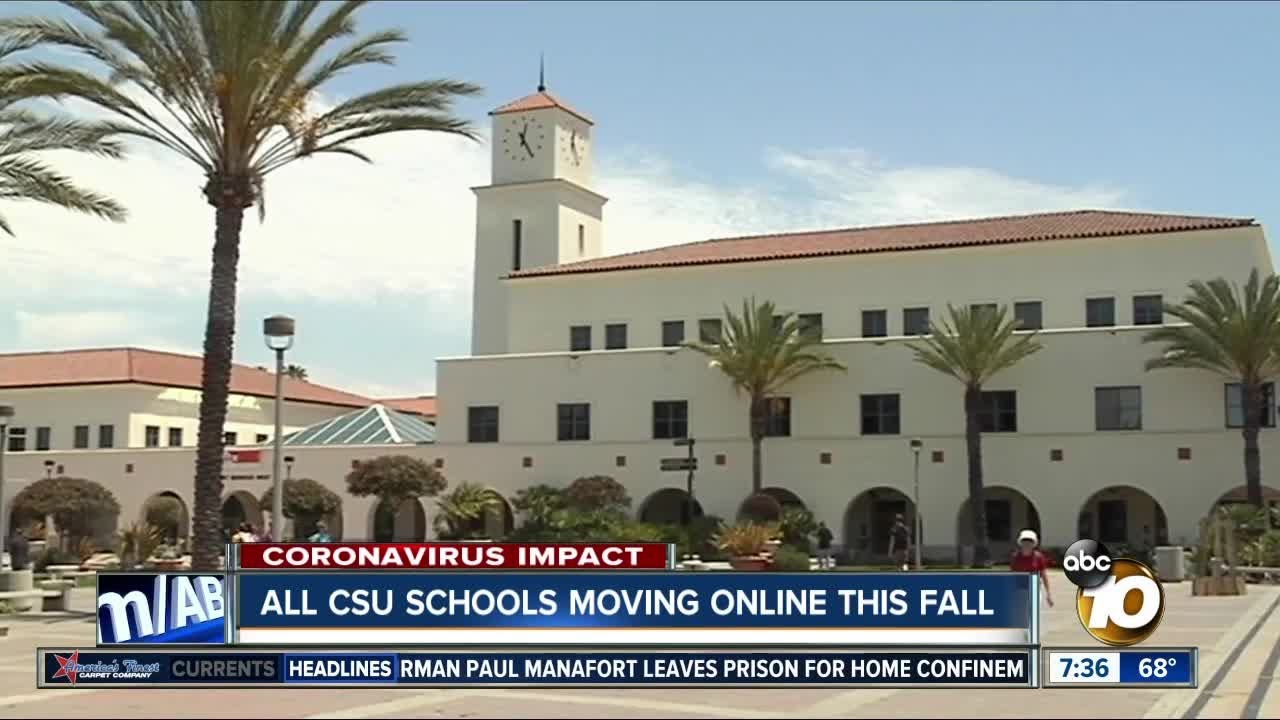 SDSU students question tuition, fees as classes stay online - YouTube