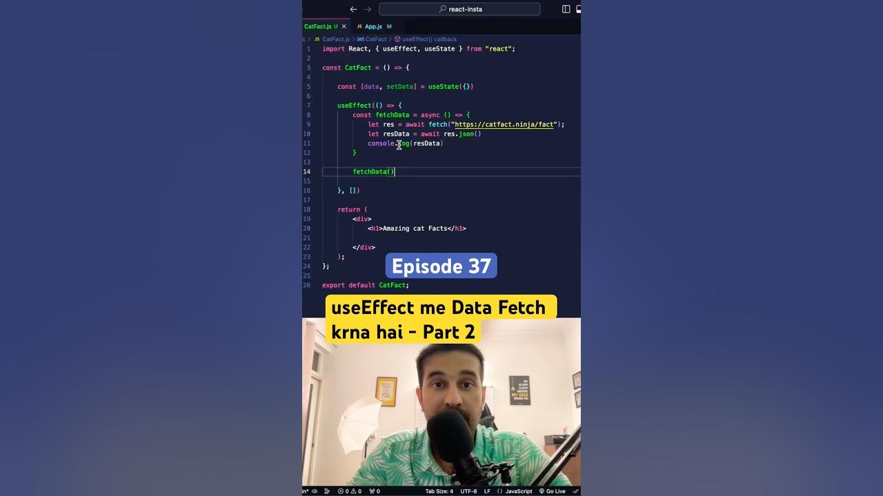 Data Fetching in useEffect - Part 2 #reactjstutorial #reactjs - YouTube