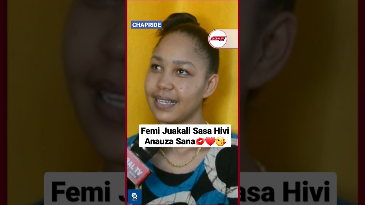 Femi wa Juakali Sasa Hivi Anauza Sana💋 😘🌹 #trendingvideo #globaltvonline #viralvideo #exclusive# ...