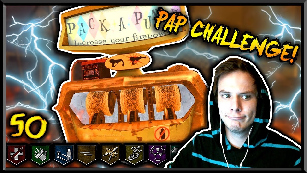 🔴"TOWN" ROUND 50 PACK A PUNCH CHALLENGE! 🔴(Black Ops 2 Zombies LIVE ...