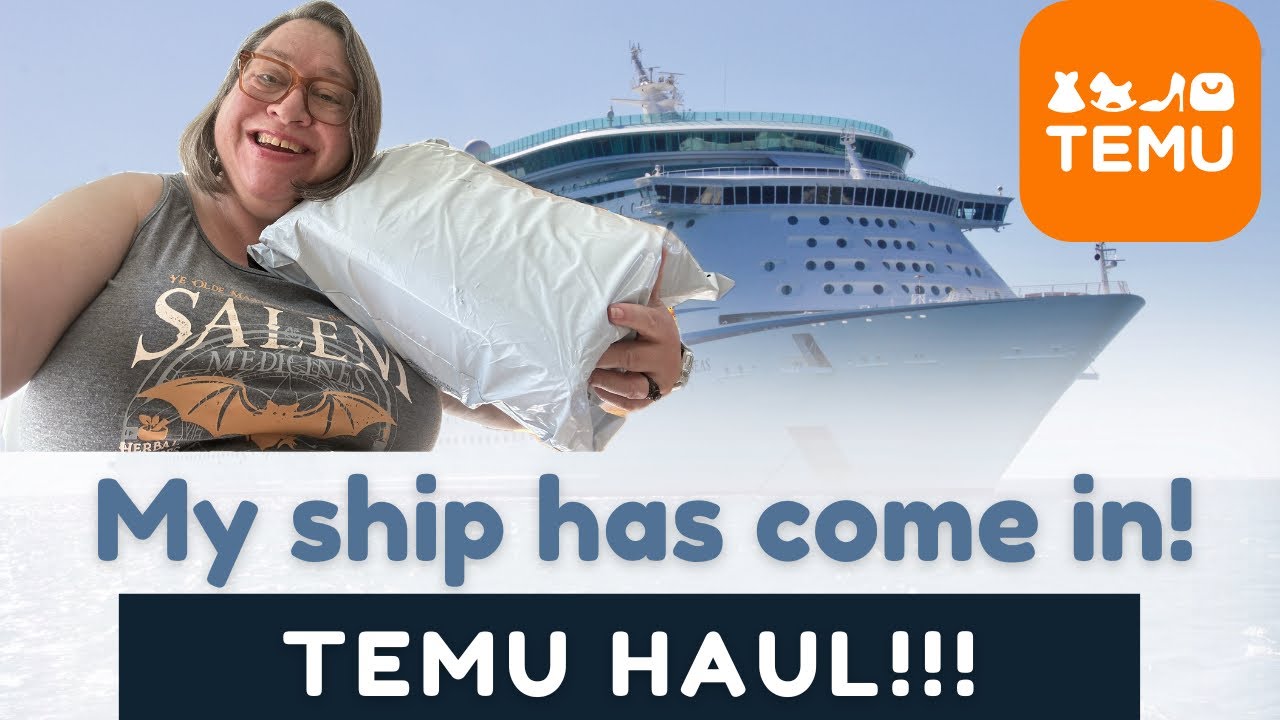 The TEMU slow boat has delivered my package! - YouTube