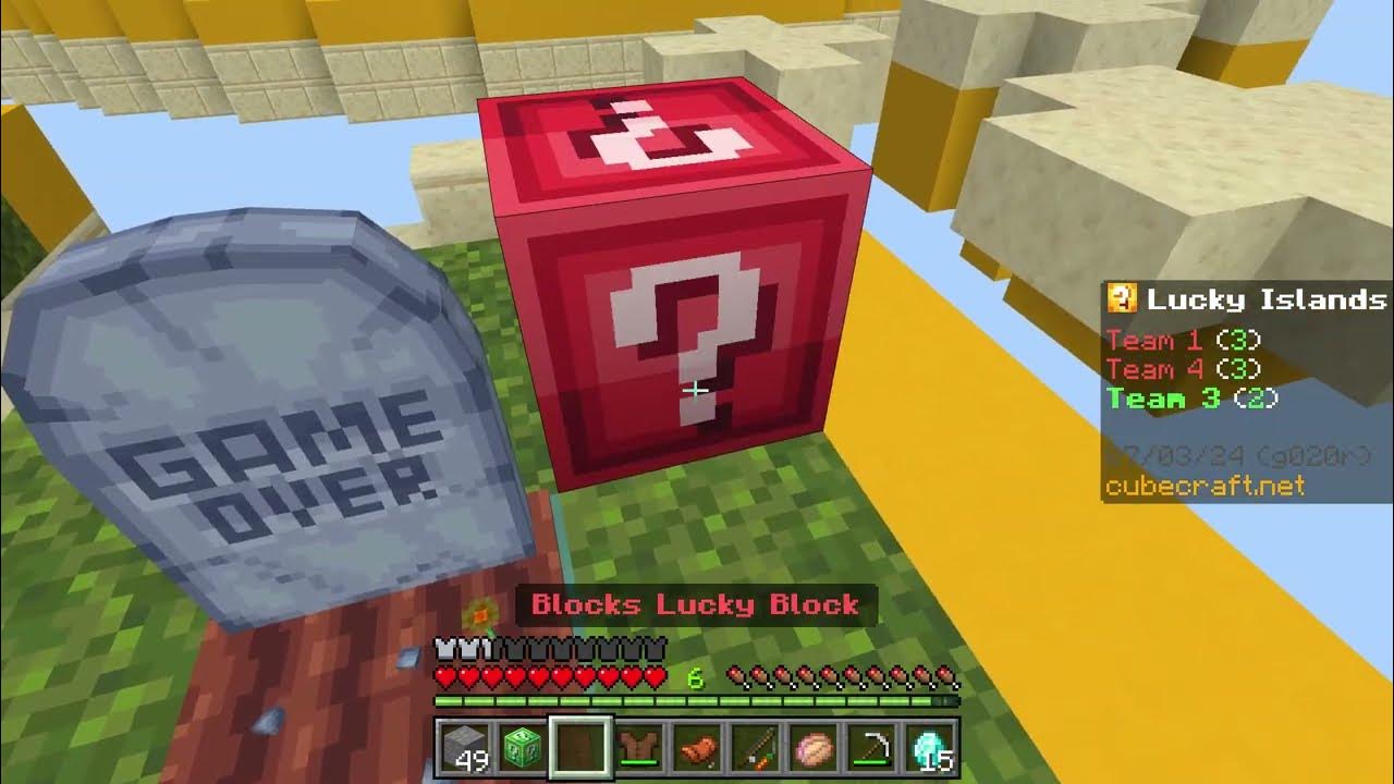 Lucky Blocks (Minecraft) - YouTube