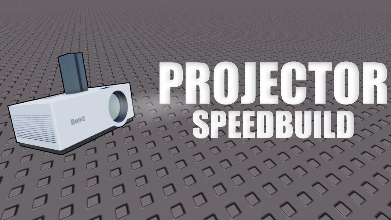 ROBLOX Studio | Projector | Speedbuild - YouTube