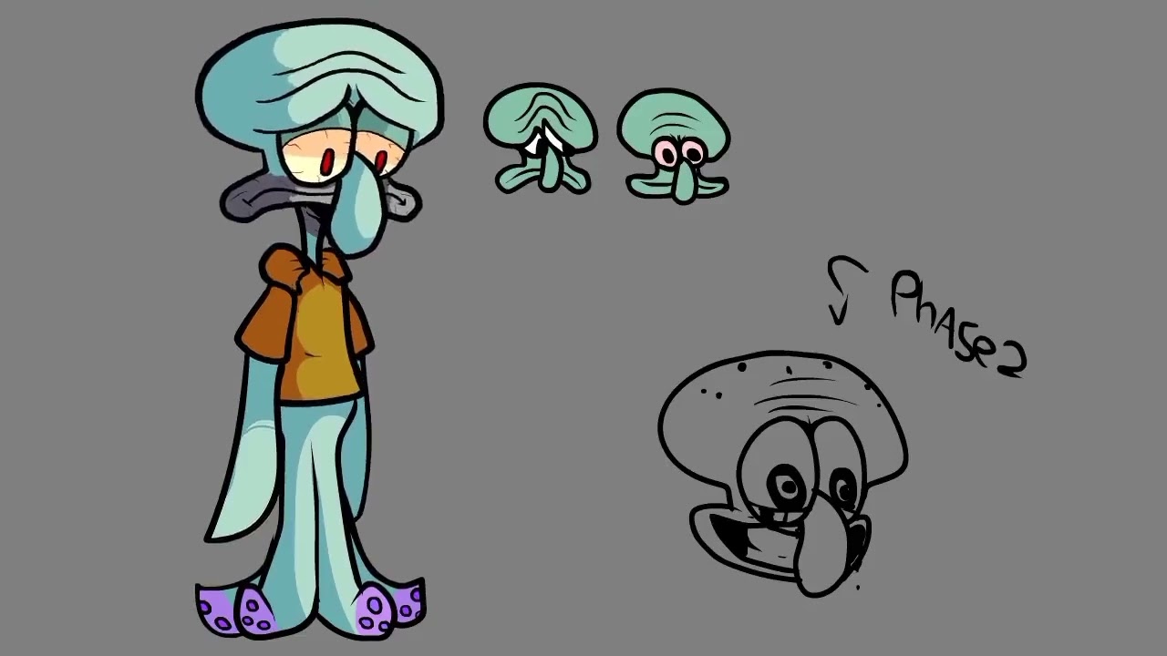 FNF Mistful Crimson Morning/Red Mist(Vs Squidward) LEAK - YouTube