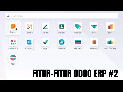 Ada apa saja fitur-fitur Pada Odoo ERP?? - FITUR-FITUR ODOO ERP #2 ...