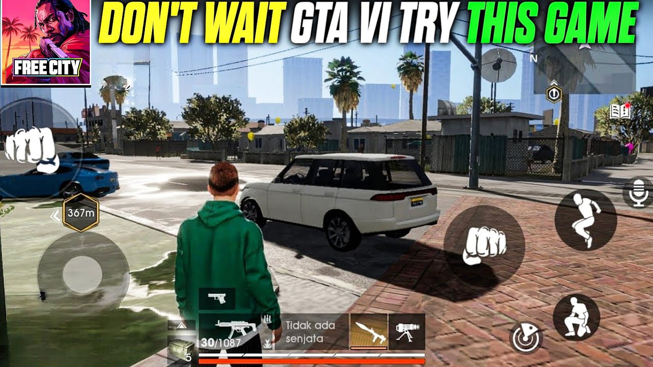 DON'T WAIT GTA VI TRY THIS GAME | FREE CITY [ MAX GRAPHICS ] GAMEPLAY ...